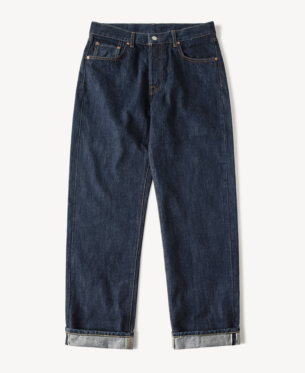 1955 Vintage Classic Biker Heavyweight 15 oz Selvedge Denim Jeans ...