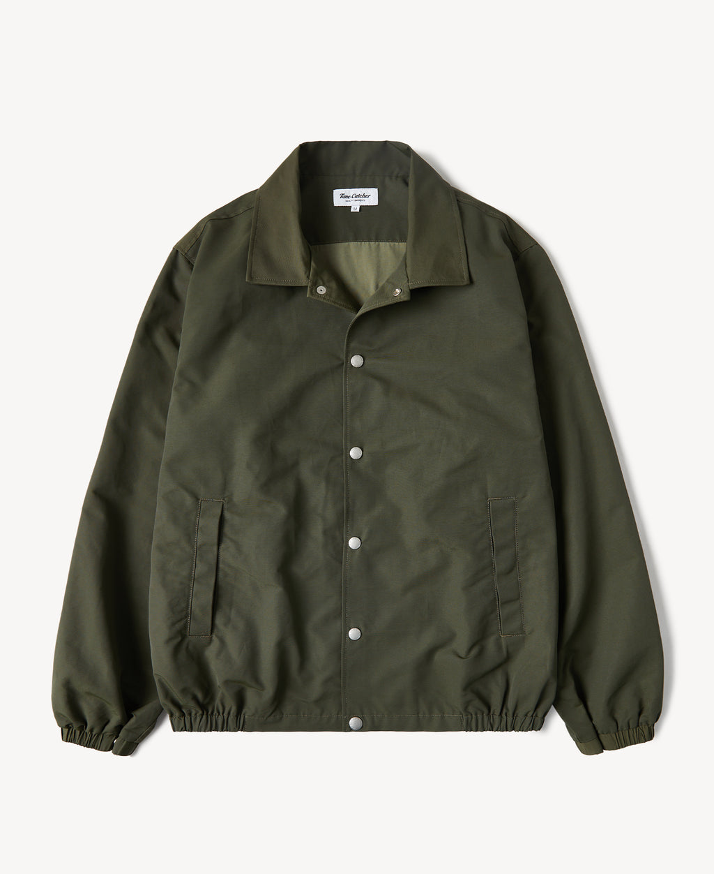 Vintage 60/40 Cloth Water-Repellent Coach Jacket - Olive | Time Catcher ...